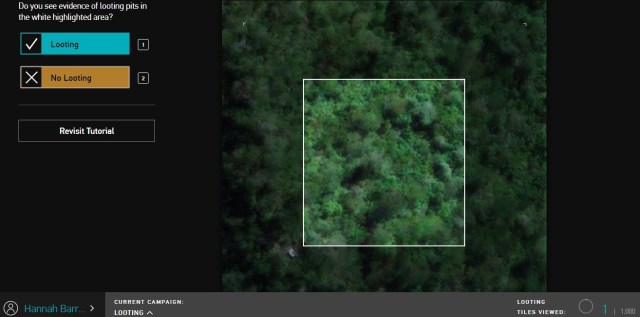 Global Xplorer: Satellite remote sensing, looting and crowd-sourcing ...