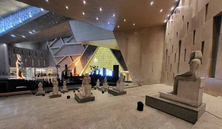 Grand Egyptian Museum Atrium and Immersive Tutankhamun: Review – Scribe ...